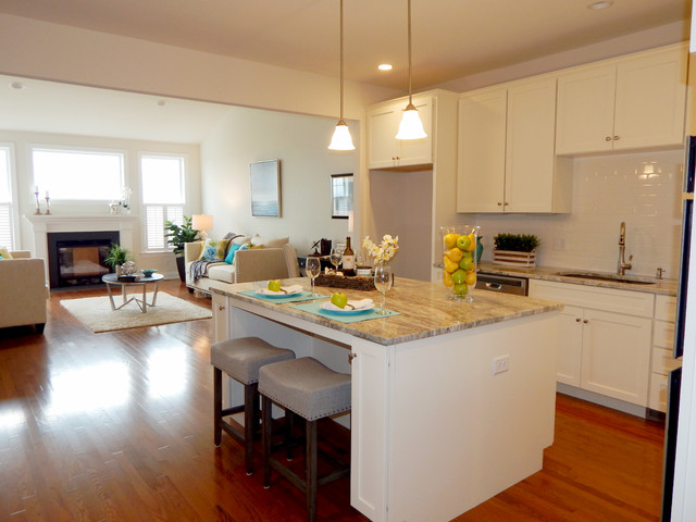 Luxury Henderson Model Kitchen After - Transitional - Kitchen - New ...