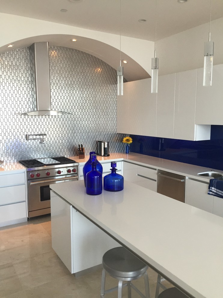 Luxury High-Rise Condominium Kitchens - Contemporary - Kitchen - Las ...