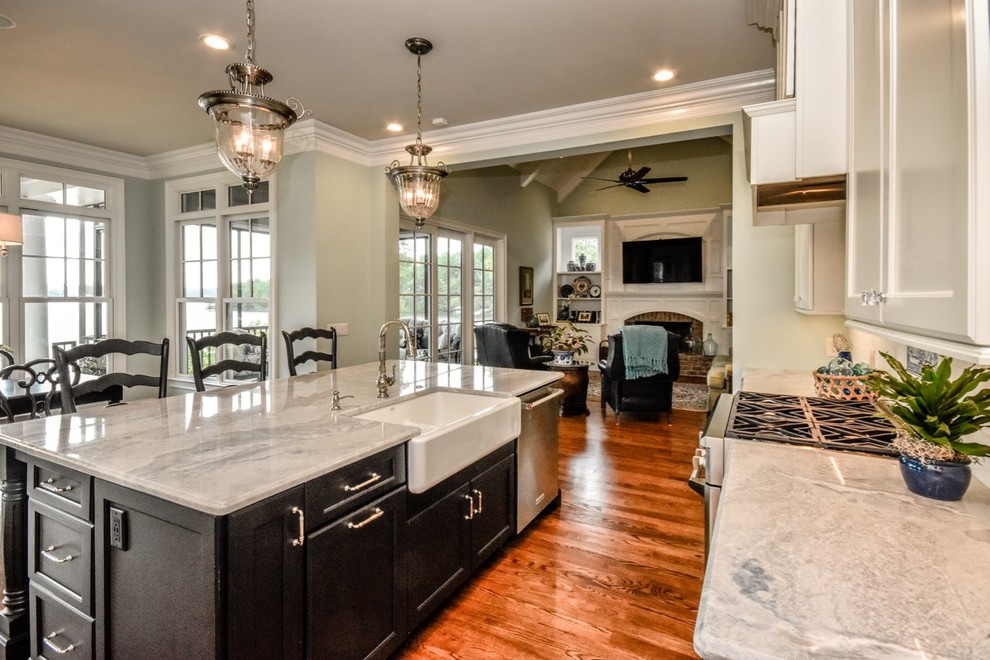 Luxury Modern Home - Farmhouse - Kitchen - Charlotte - by Carolinas ...