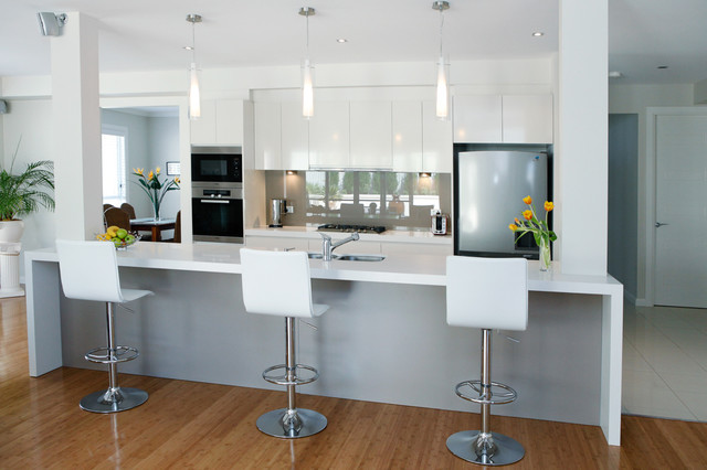 Luxury modern open plan kitchen - Modern - Kitchen - Sydney - by Omega ...
