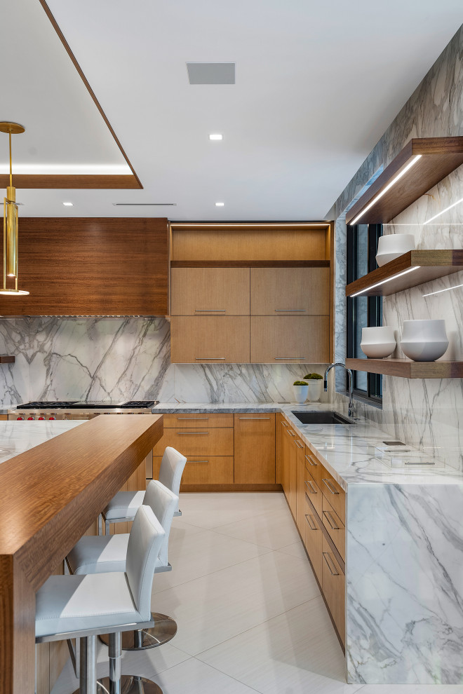 Luxury Staging | Seven Isles Fort Lauderdale, FL - Modern - Kitchen ...
