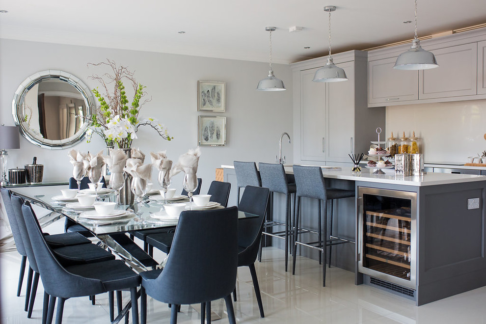 Luxury Surrey Kitchen with Island - Traditional - Kitchen - Surrey - by ...