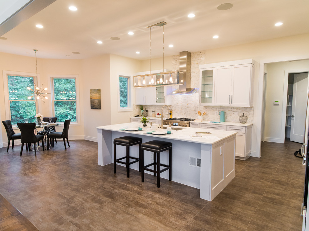 Luxury Transitional Home in Arlington, VA - Transitional - Kitchen - DC ...