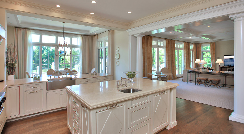 Luxury Transitional Kitchen - Transitional - Kitchen - DC Metro - by ...