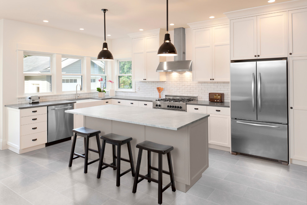 Luxury Vinyl Flooring - Traditional - Kitchen - Toronto - by Speers ...