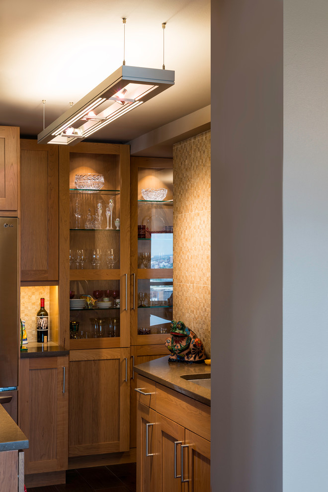 Lyra Linear Suspension by Edge Lighting - Contemporary - Kitchen ...