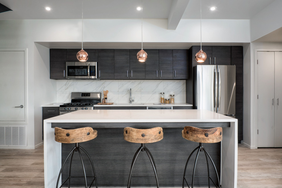 M-15 Lofts - Contemporary - Kitchen - Salt Lake City - by Axis ...