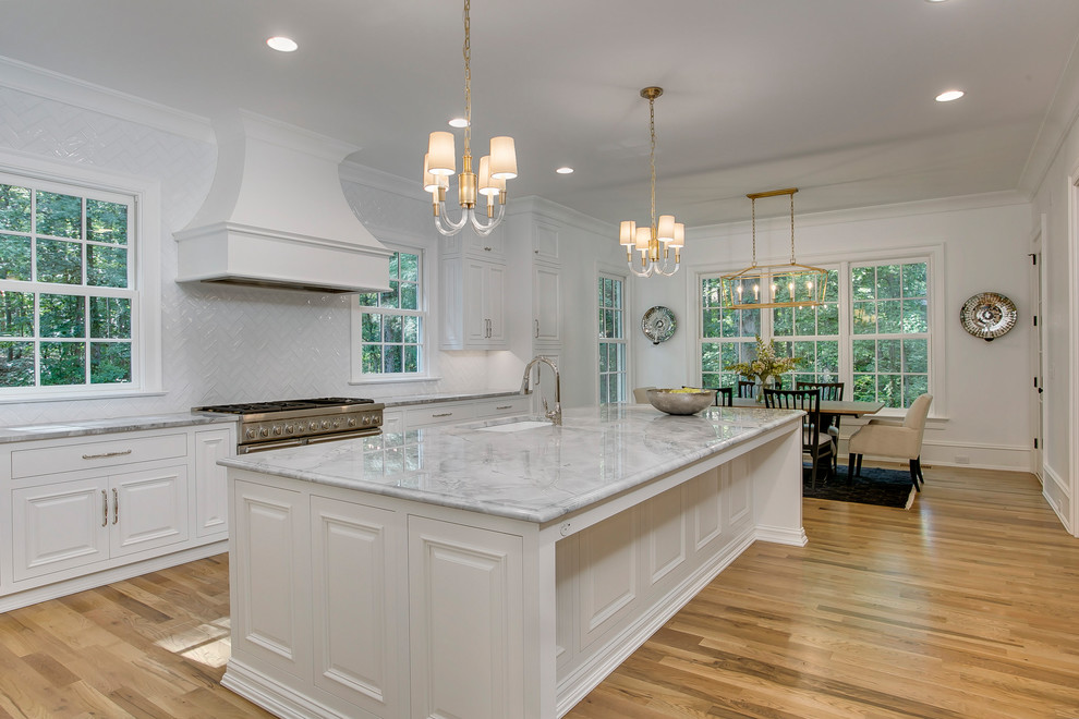 MacGregor Downs Residence - Traditional - Kitchen - Raleigh - by DJF ...