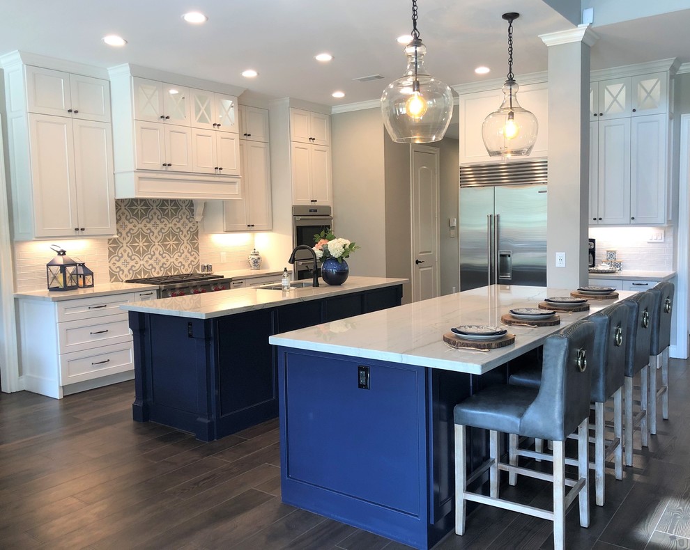 Madison Falls Kitchen - Transitional - Kitchen - Houston - by Rhonda ...