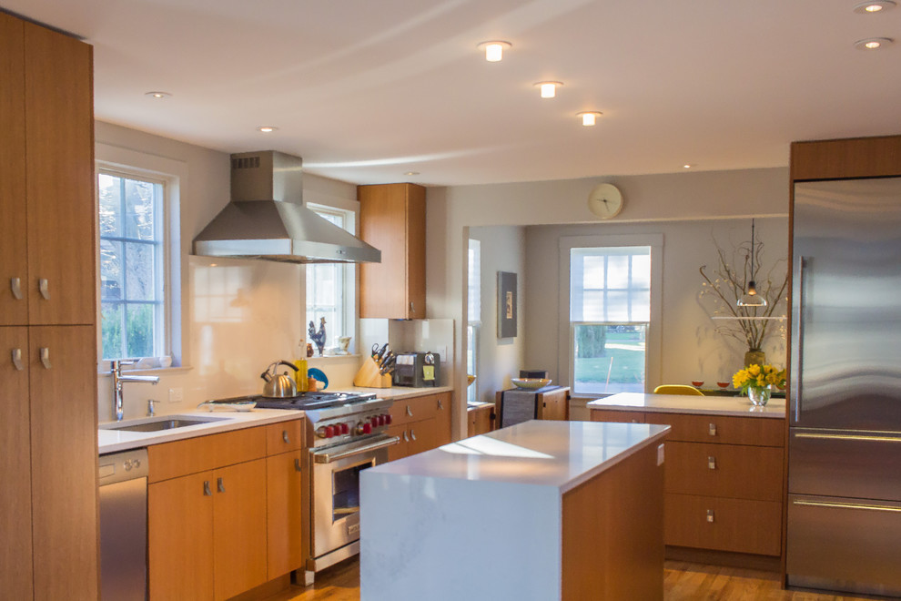 Madison Mid Century Remodel - Modern - Kitchen - New York - by Tom ...