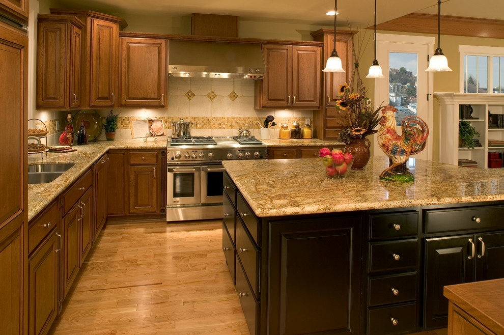 Madison Park Model Home - Traditional - Kitchen - Seattle - by ...