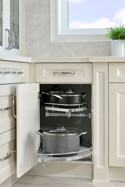 Magic Corner - Transitional - Kitchen - Toronto - by Raywal Cabinets ...