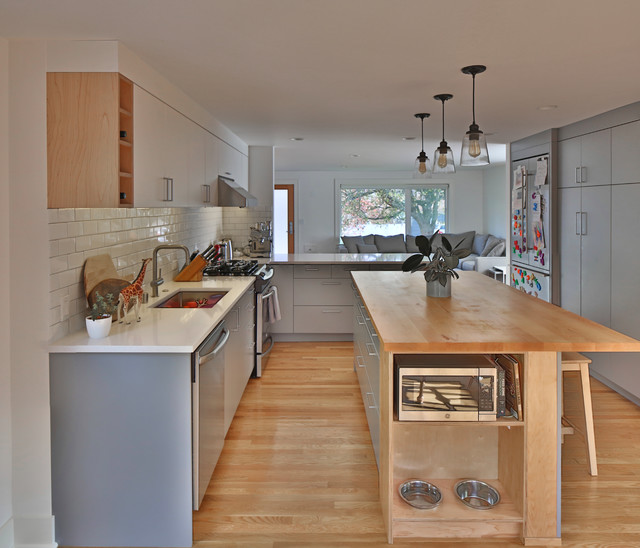 Magnolia Remodel - Modern - Kitchen - Seattle - by Studio Zerbey ...