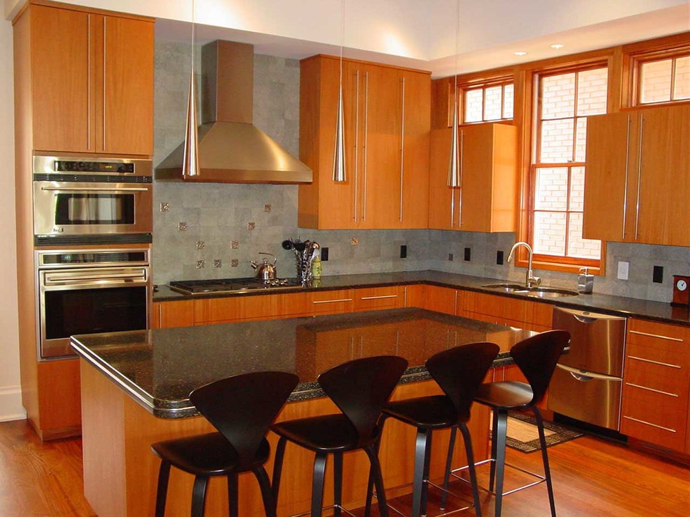 Mahogany Kitchen Remodel - Contemporary - Kitchen - Nashville - by ...