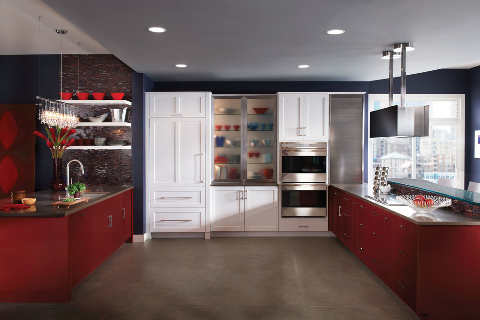 Make a Statement! - Modern - Kitchen - Chicago - by Innermost Cabinets ...
