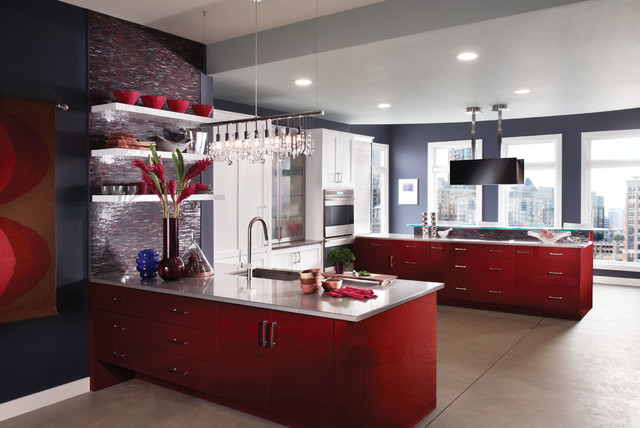 Make a Statement! - Modern - Kitchen - Chicago - by Innermost Cabinets ...