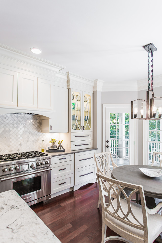 Makeover Turns '90s Space into Dream Kitchen - Transitional - Kitchen ...