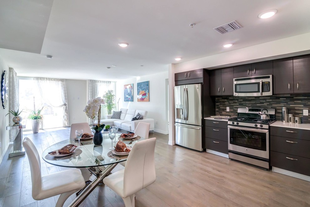Malibu - Modern - Kitchen - Los Angeles - by Century Custom Hardwood ...
