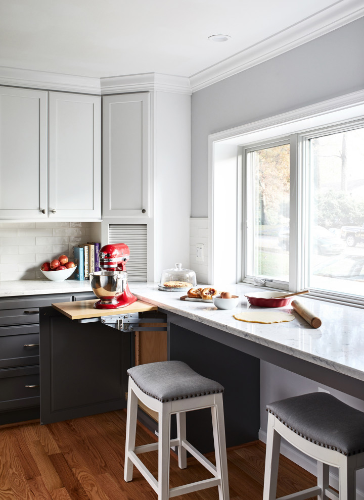 Mandy & Steve's kitchen - Transitional - Kitchen - Chicago - by April ...