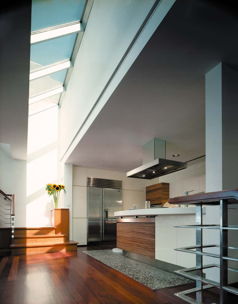 Manhattan Duplex Loft - Contemporary - Kitchen - New York - by Zivkovic ...