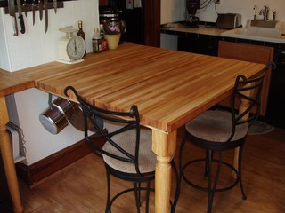 Maple Butcher Block Countertop - Traditional - Kitchen - Other - by LL ...