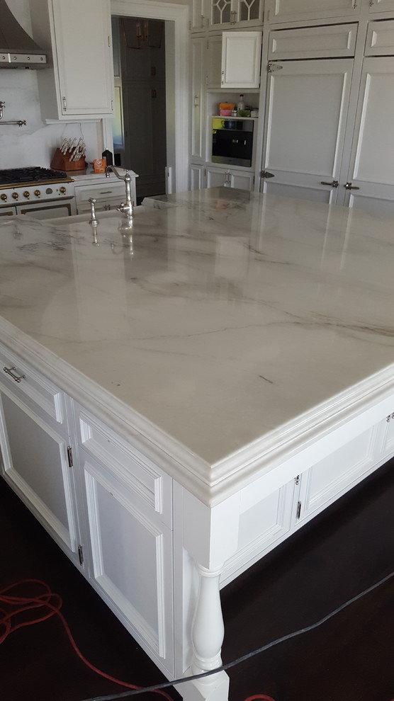 Marble counter top restoration - Transitional - Kitchen - New York - by ...