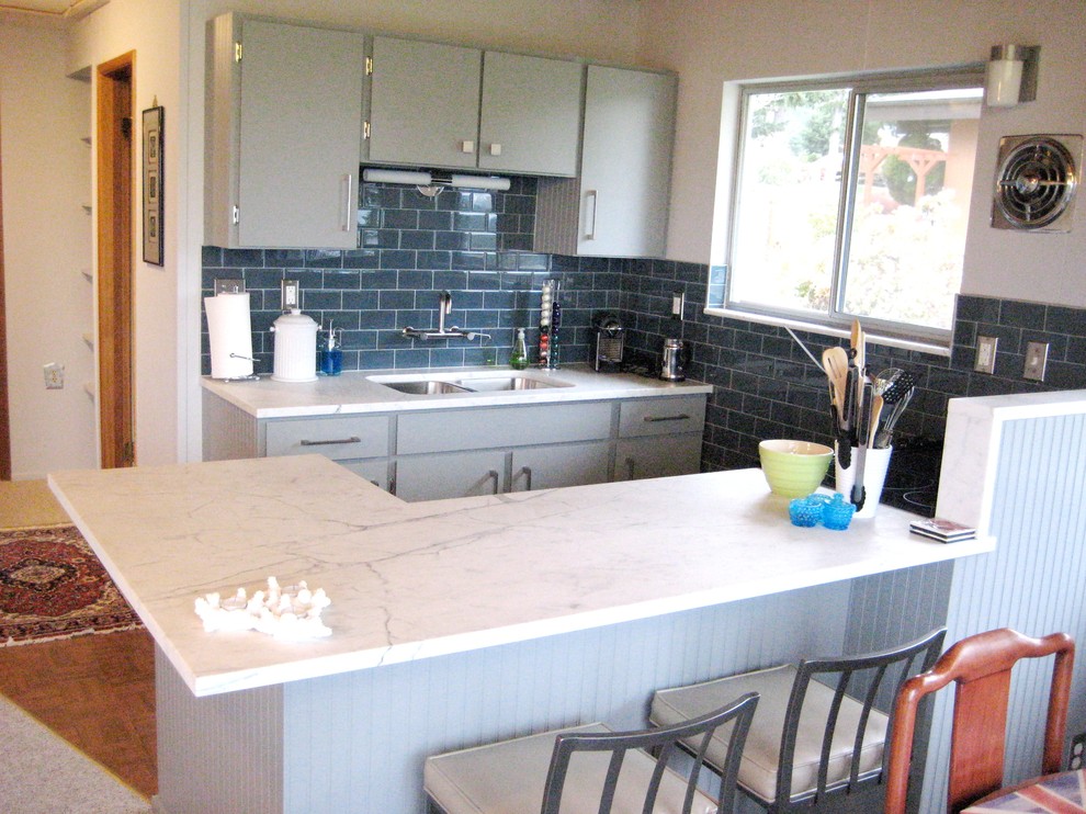 Marble Countertops - Traditional - Kitchen - Seattle - by Michael ...