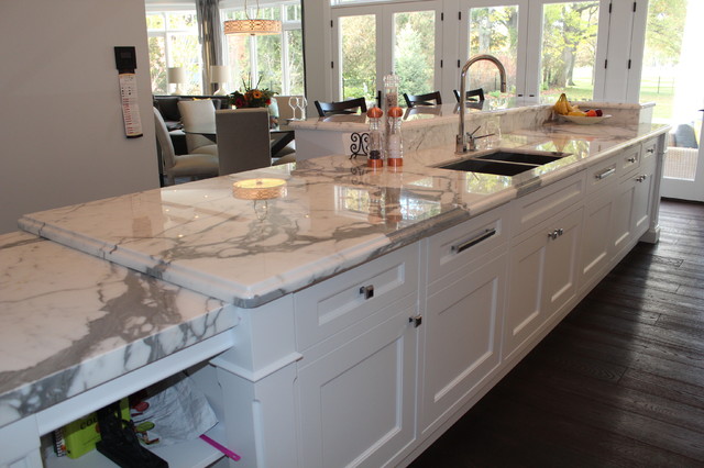 Marble Island Top - Kitchen - Toronto - by Stonex Granite & Quartz Inc ...