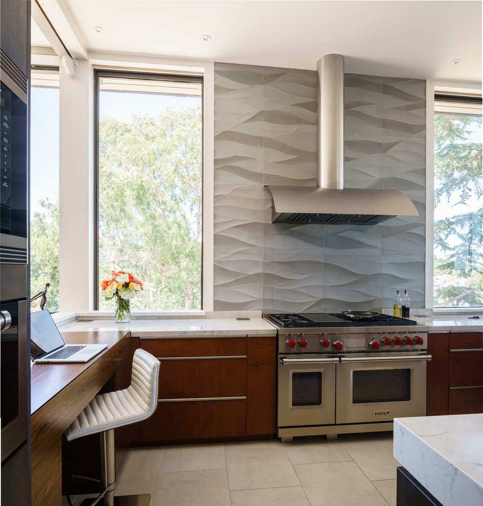 Marin County Waterfront Kitchen - Contemporary - Kitchen - San ...