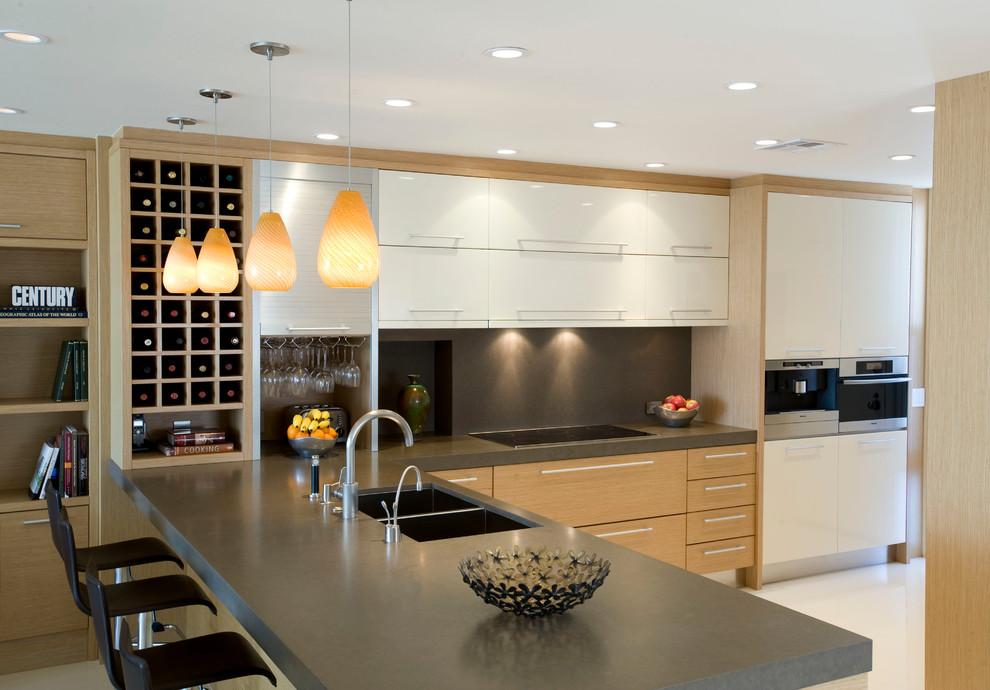 Marina del Rey - Contemporary - Kitchen - New York - by Philippa Radon ...
