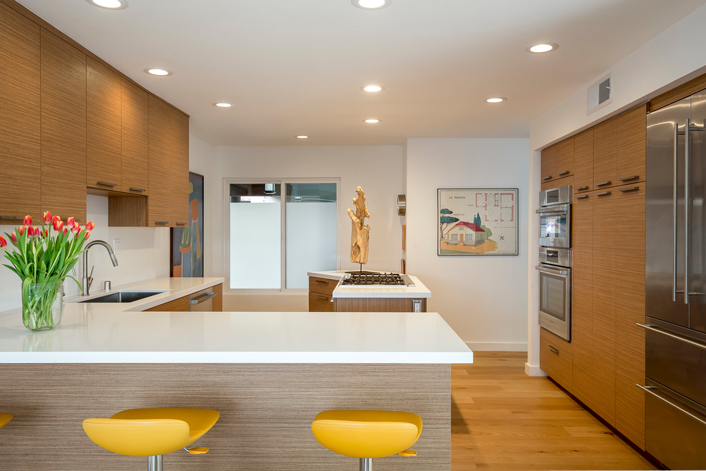 Marine Del Rey - Contemporary - Kitchen - Other - by Polly Nunes, CMKBD ...