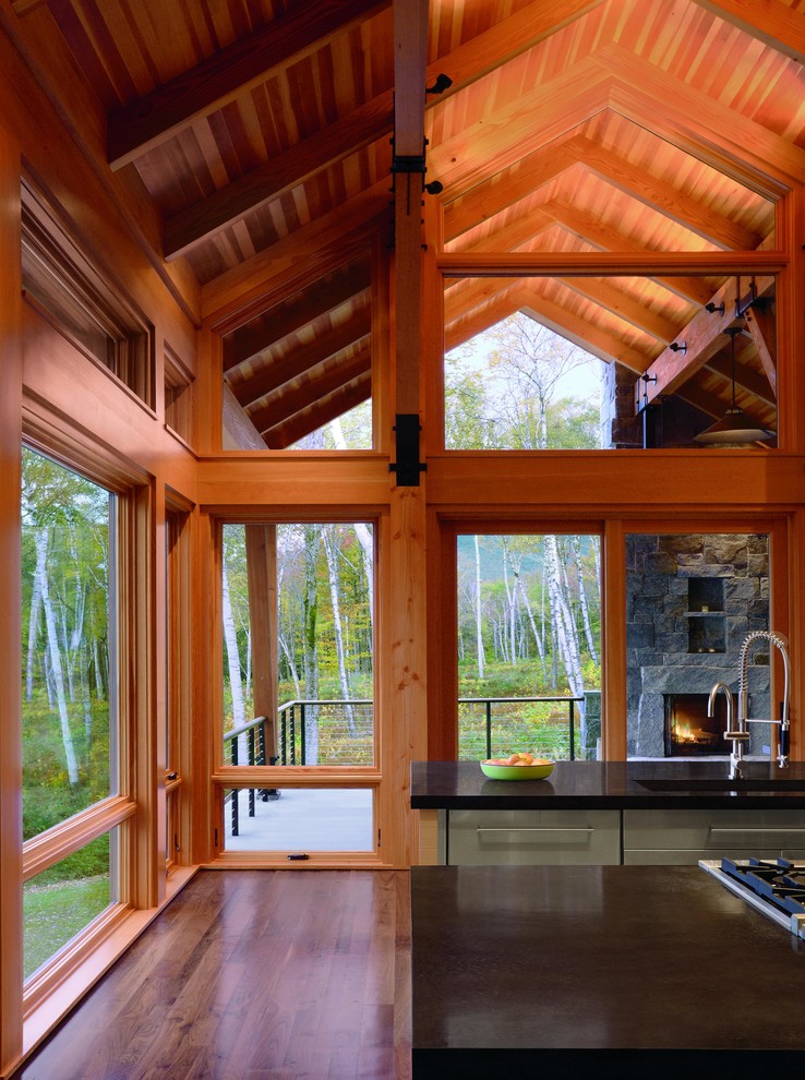 Marvin Ultimate Casement Windows - Modern - Kitchen - Atlanta - by AVI ...