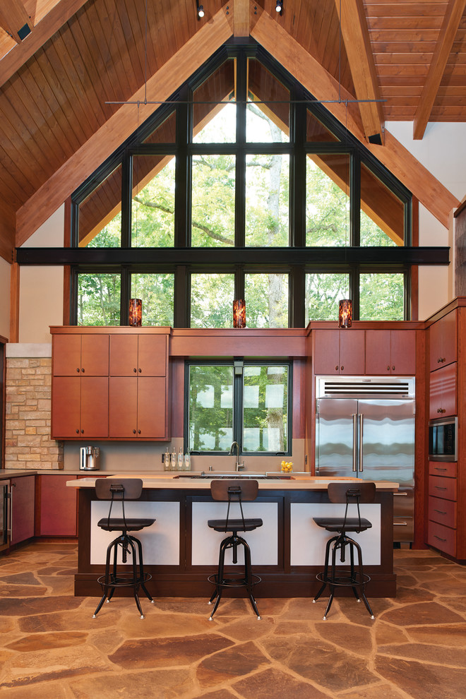 Marvin Ultimate Casement Windows Kitchen Farmhouse - Kitchen ...