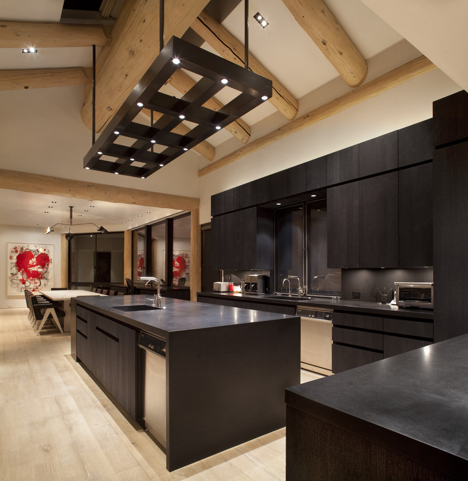 Masculine Custom Light Fixture - Contemporary - Kitchen - Denver - by ...