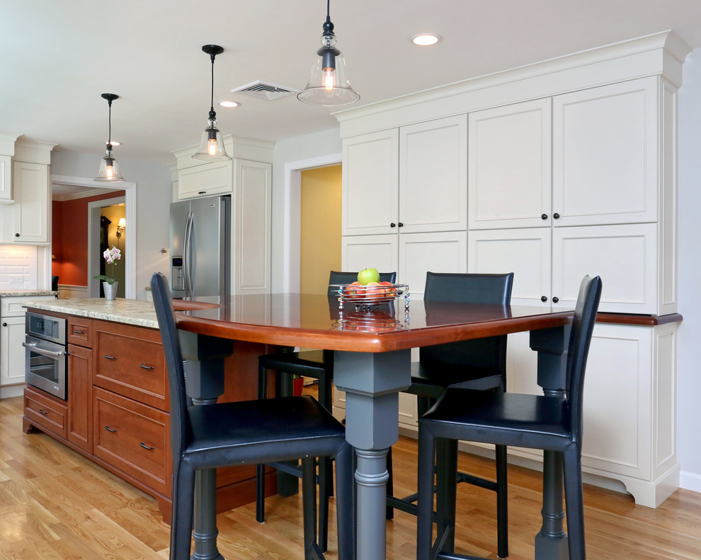 Massachusetts Kitchen Islands - Traditional - Kitchen - Boston - by ...