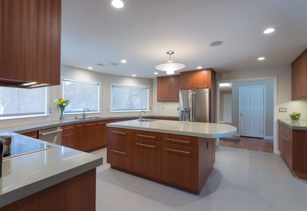 Master Chef Kitchen - Modern - Kitchen - San Francisco - by Yoko Oda ...