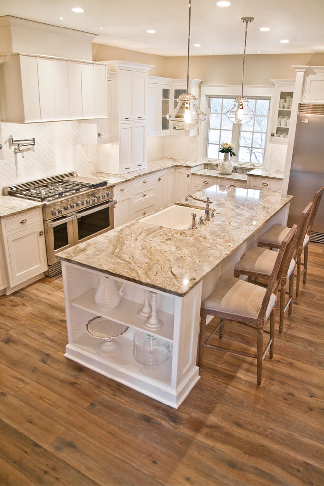 Master Plan Design Elegant Custom Kitchen - Kitchen - Other - by Master ...