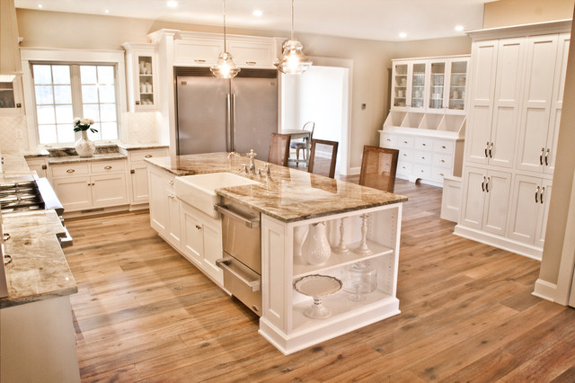 Master Plan Design Elegant Custom Kitchen - Contemporary - Kitchen ...