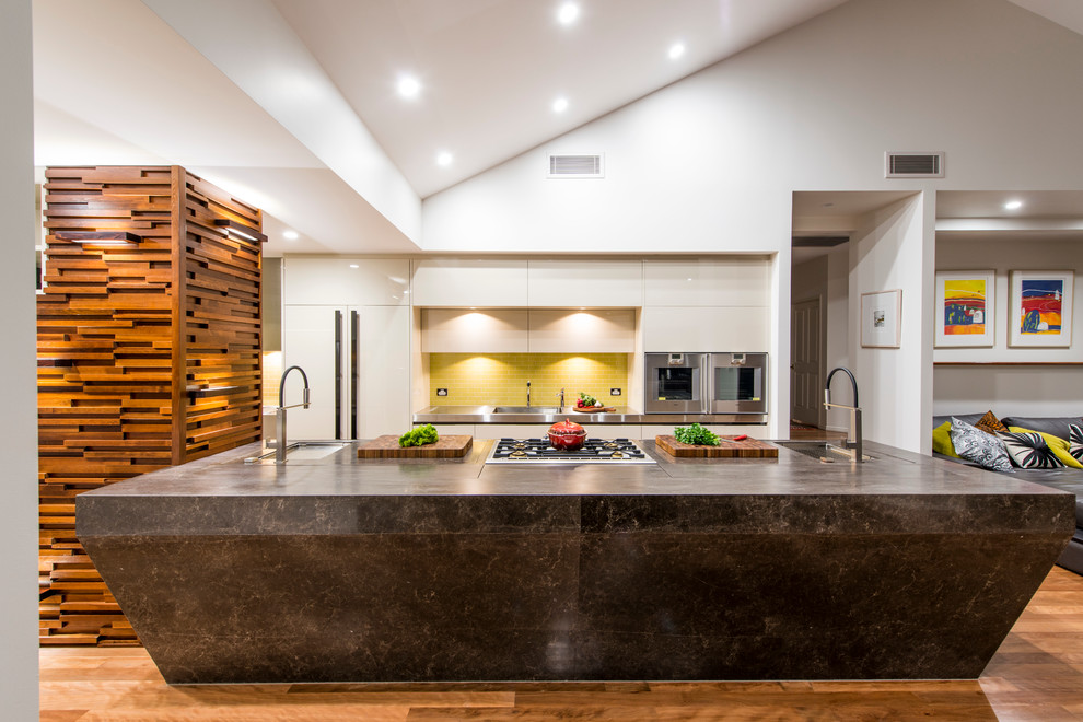 Masterchef Kitchen - Contemporary - Kitchen - Brisbane - by Darren ...