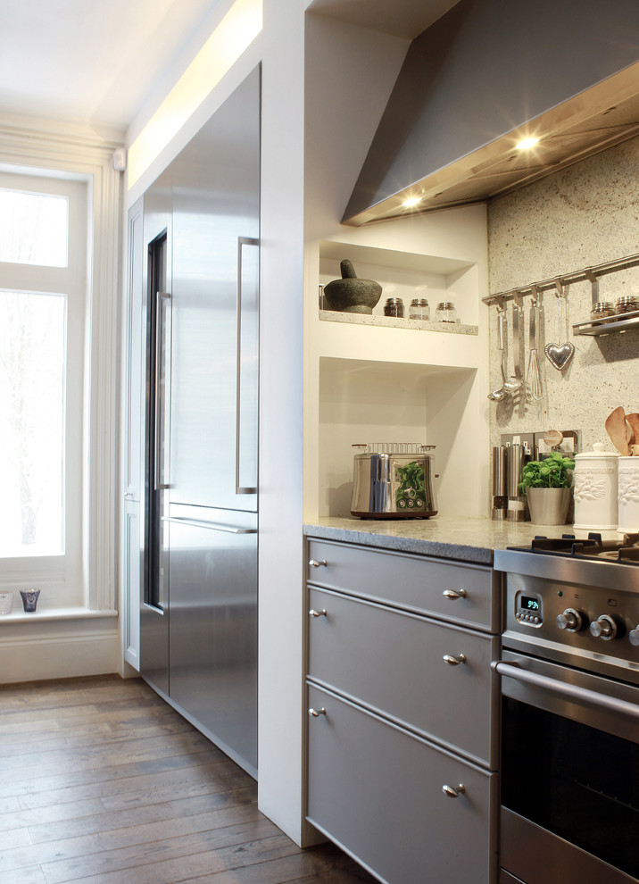 Matrix Kitchen_Hampstead - Contemporary - Kitchen - London - by Alex ...