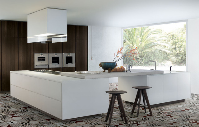 Matrix Kitchen - Modern - Kitchen - New York - by Poliform | Houzz