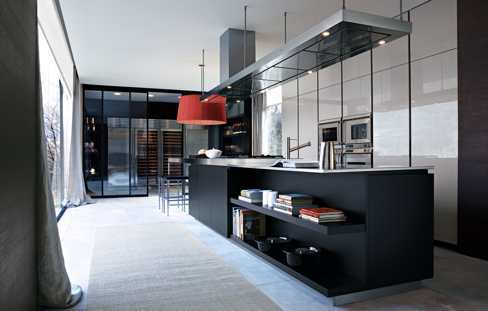 Matrix Kitchen - Contemporary - Kitchen - New York - by Poliform | Houzz