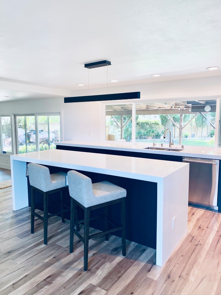 Matte Black Kitchen - Modern - Kitchen - Atlanta - by Jemm Interiors | Houzz