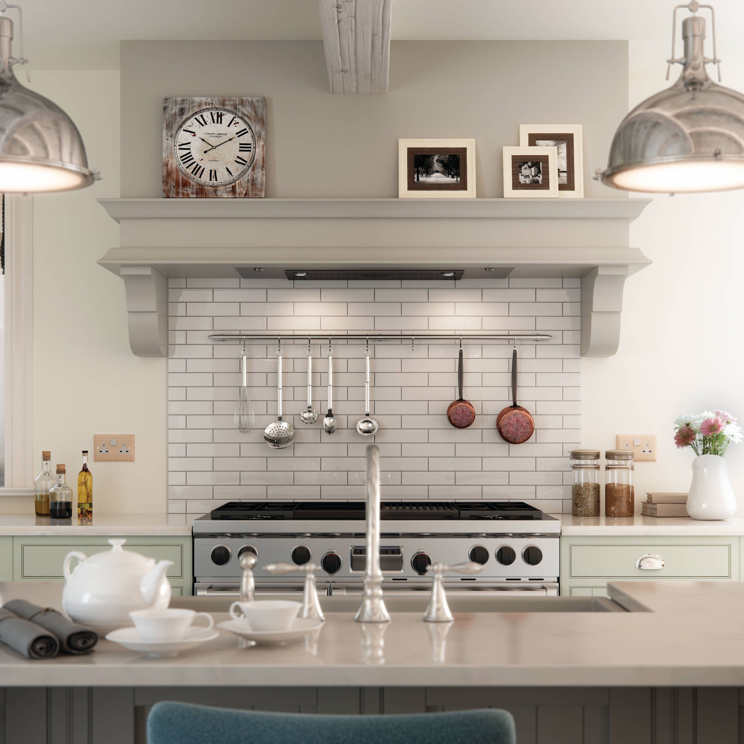 10 Ways to Put Your Kitchen Walls to Use