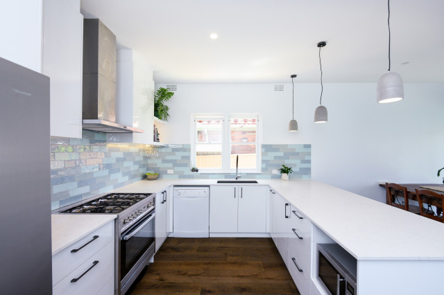 Coastal Kitchen with smartstone amara benchtops - Modern - Kitchen ...