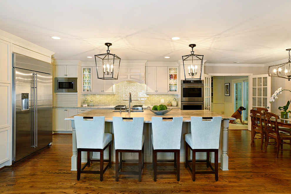 Meadowside Drive Interior Design - Transitional - Kitchen - Dallas - by ...