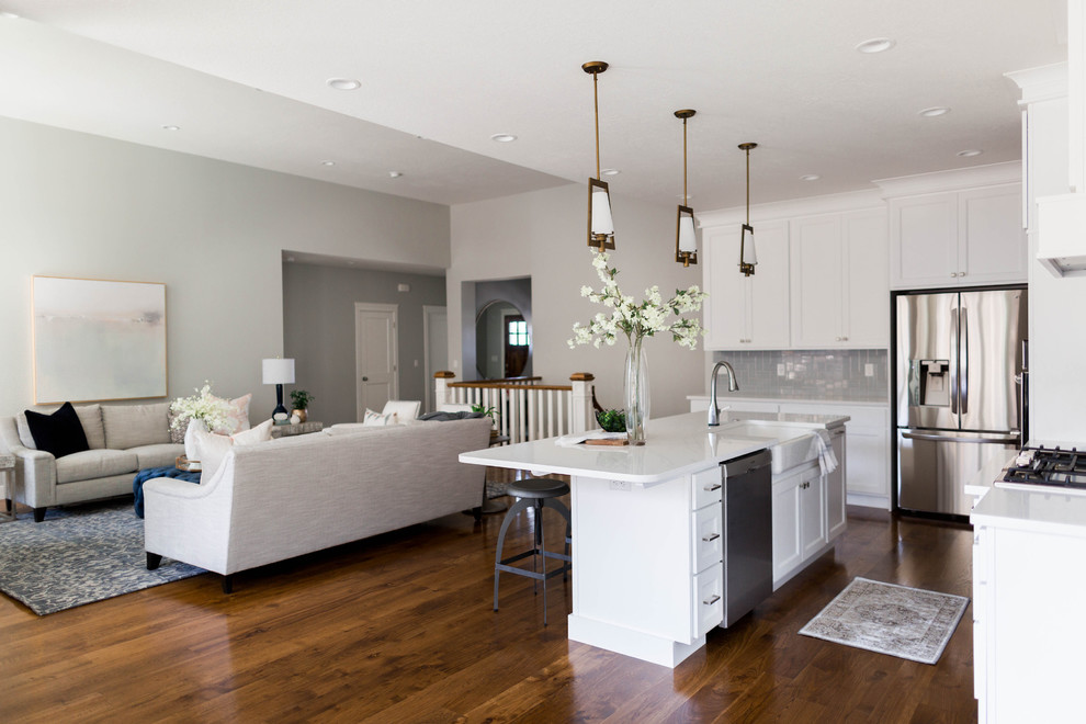 Mecham Dream Home | Ellie + Jared Mecham - Transitional - Kitchen ...