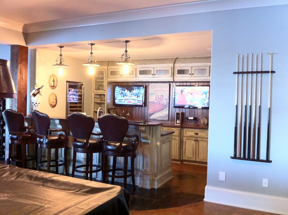 Media Room - Traditional - Kitchen - Charlotte - by Home Theater ...