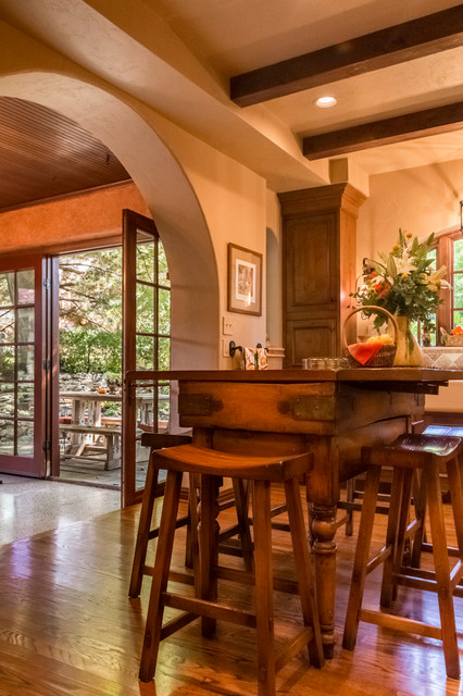 Mediterranean Style Kitchen Expansion - Mediterranean - Kitchen - St ...