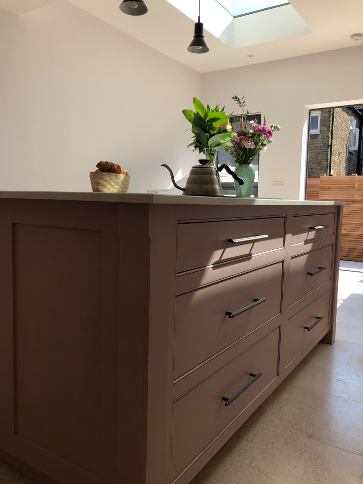 Meet Dusky Pinked - French Country - Kitchen - London | Houzz